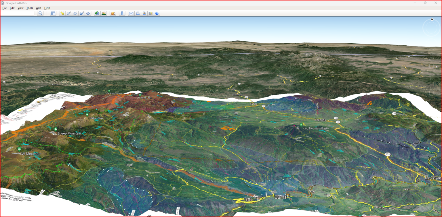 Colorado Statewide BigGame Digital Map Set - Hunt Data