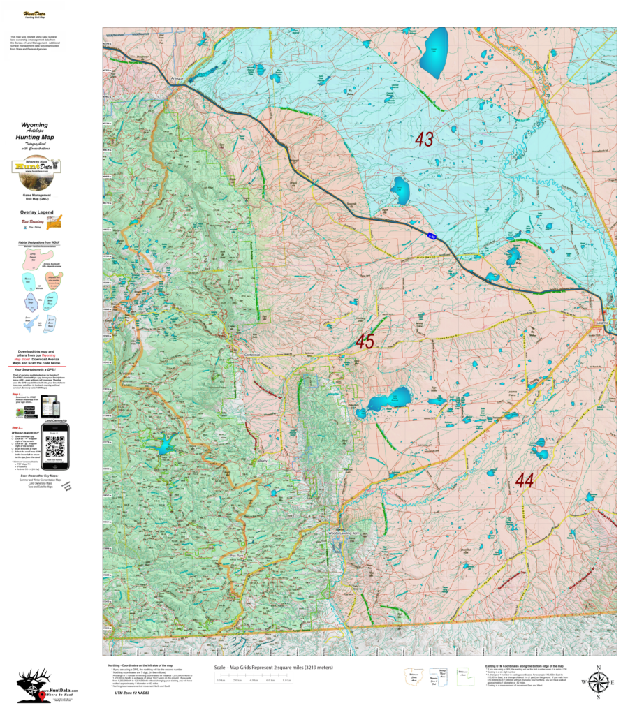 Wyoming Antelope Habitat - Hunt Data
