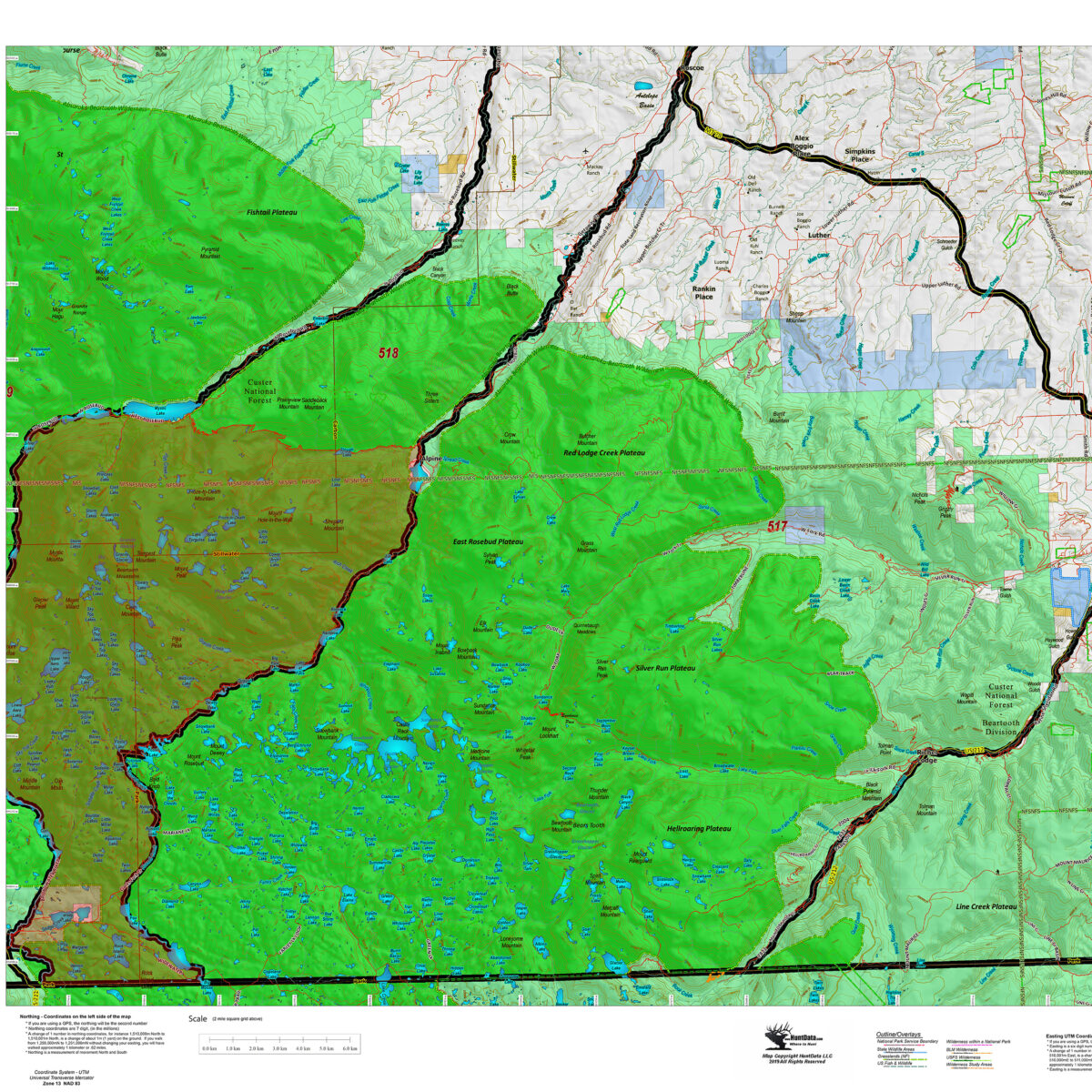 Colorado Mountain Goat Unit Maps Archives - Hunt Data